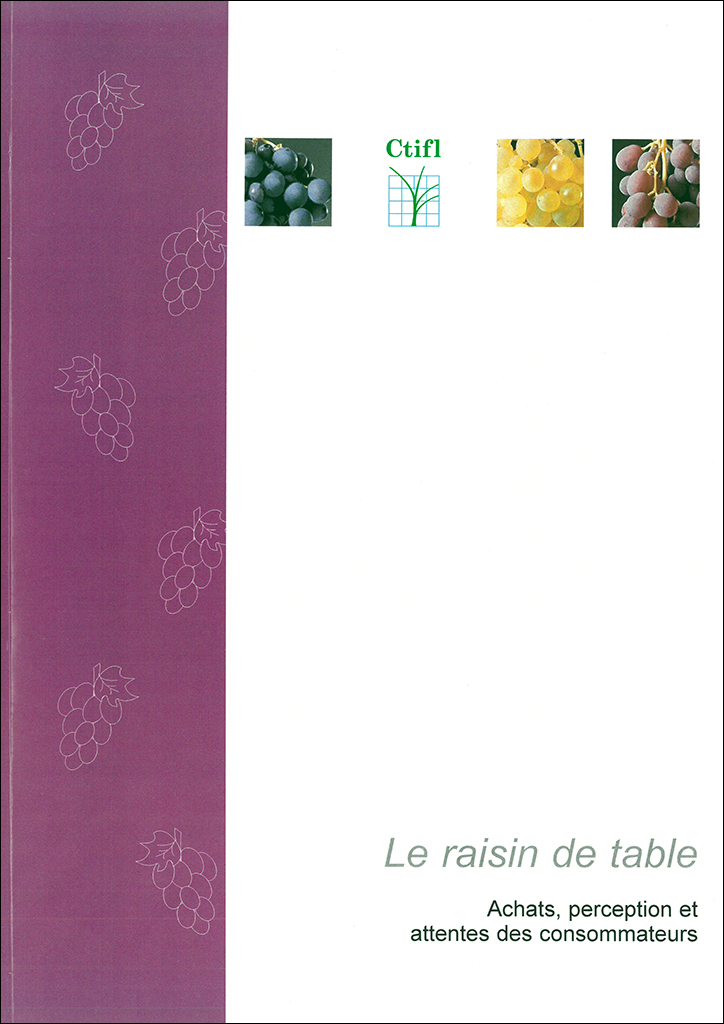 Fiches techniques Agréage - Raisin de table